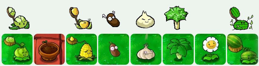 Placeholder Art Style Textures Concept for Plants vs. Zombies | PVZ ...