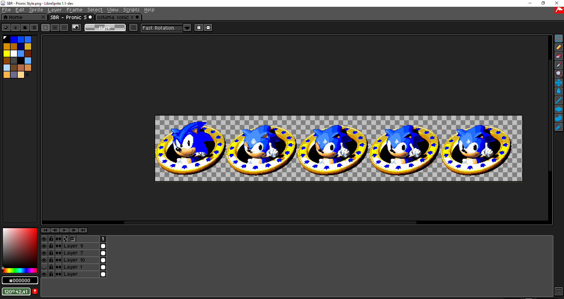 Oshima Styled Title Screen Concept for Sonic 3 A.I.R. | S3AIR Concepts