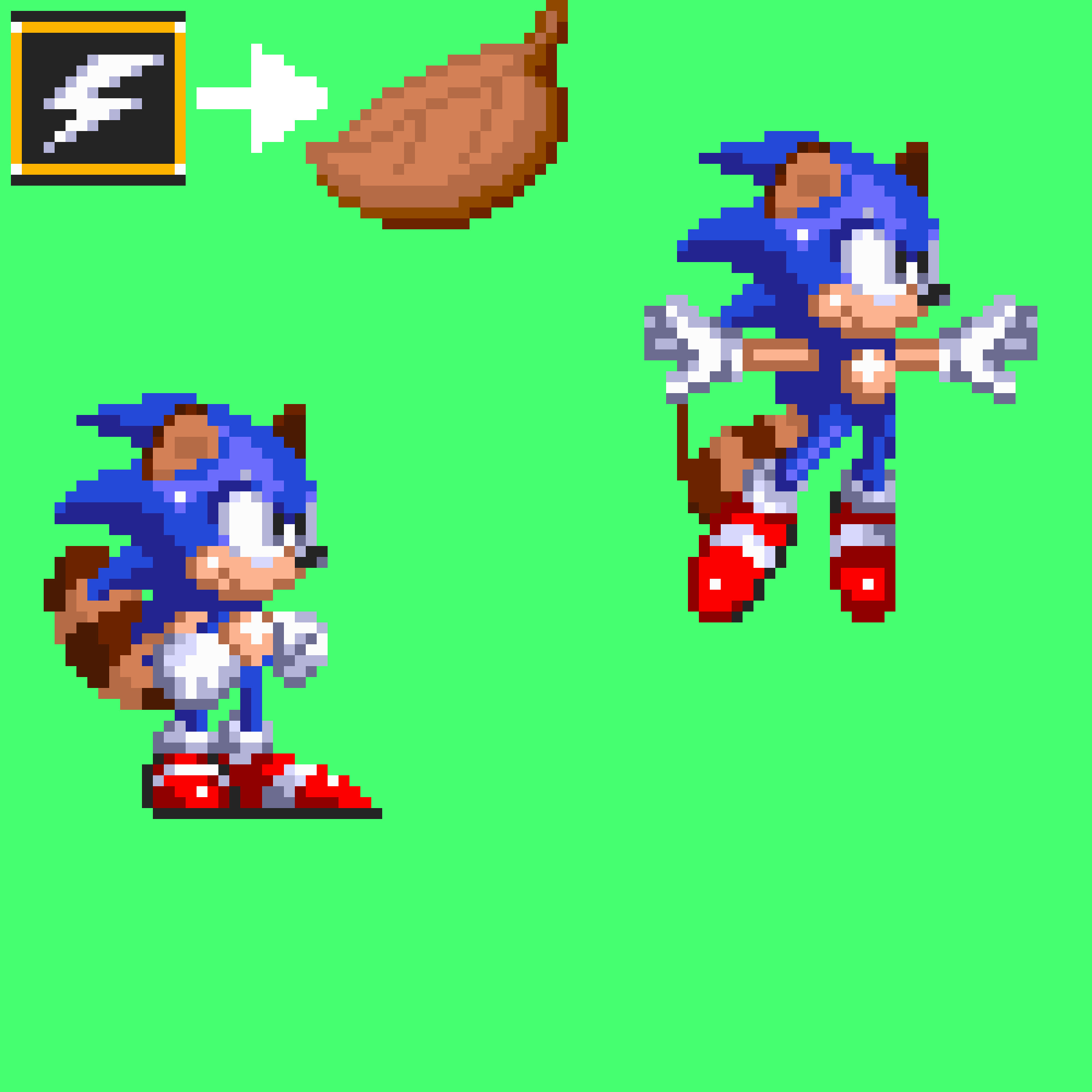 Sonic with Mario's power-ups! Concept for Sonic 3 A.I.R. | S3AIR Concepts