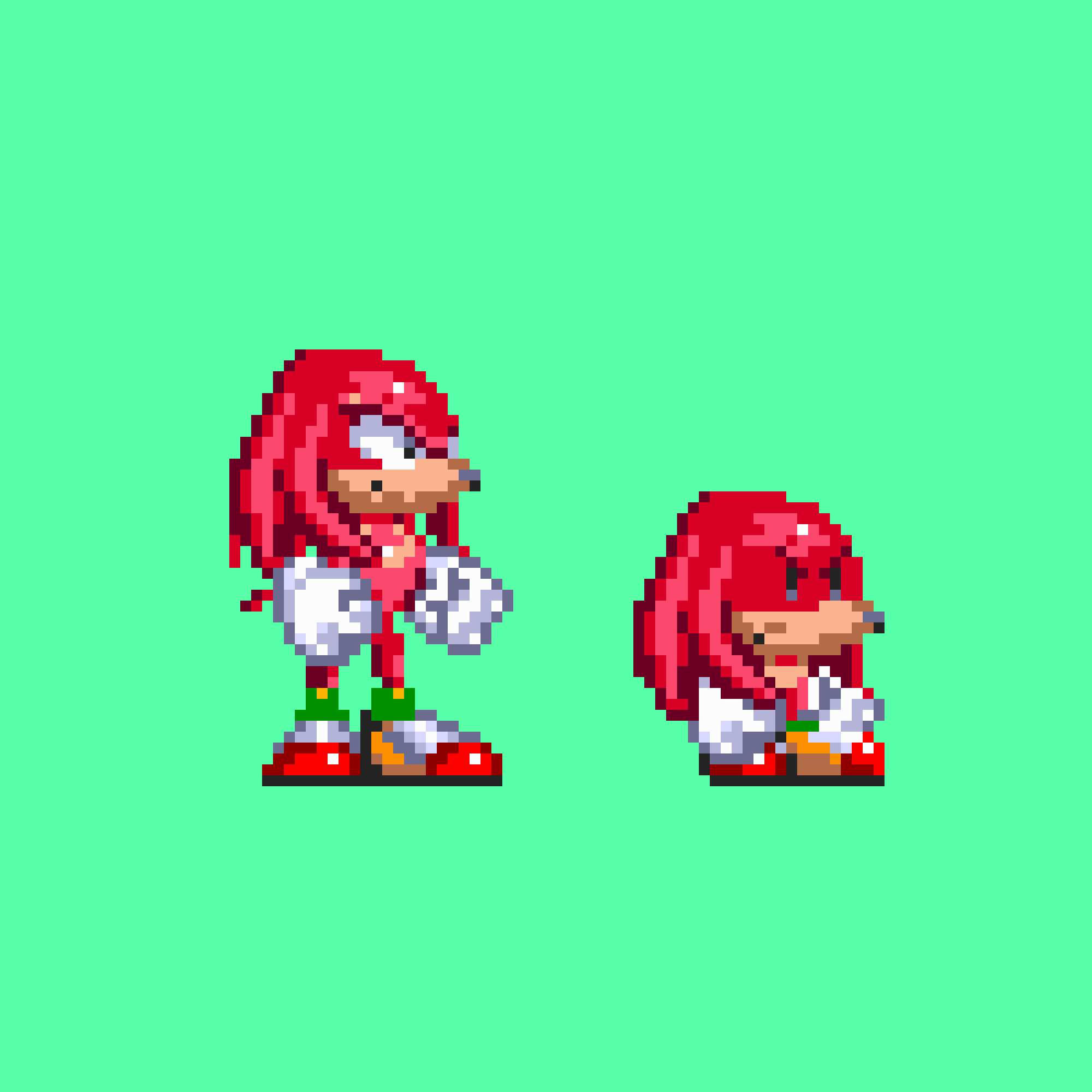 Paper Sonic 3 & Paper Knuckles Concept for Sonic 3 A.I.R. | S3AIR Concepts