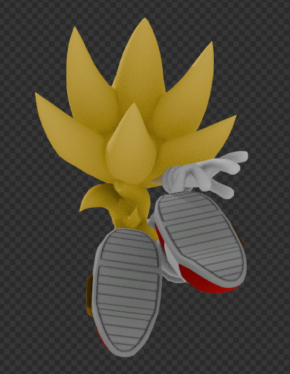 Actual animations for super sonic [CONCEPT] Concept for Sonic ...