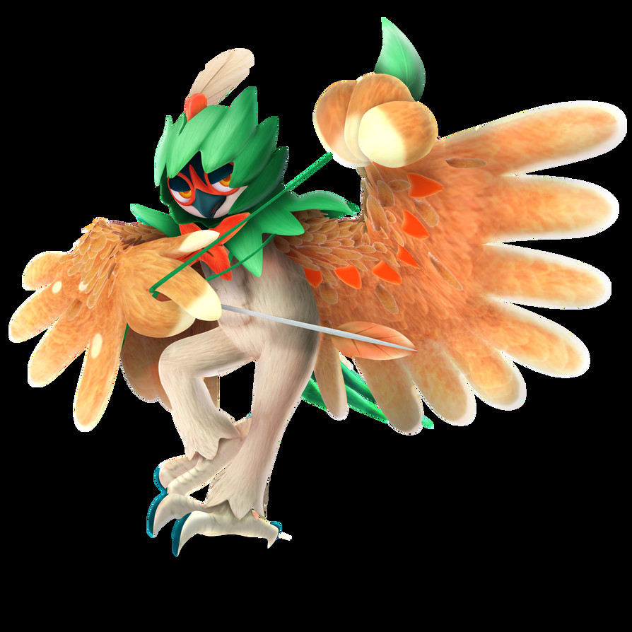 Decidueye moveset concept Concept for Super Smash Bros. Ultimate | SSBU ...