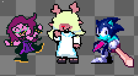 More random things (Bad sprites made as a joke) Concept for Deltarune ...