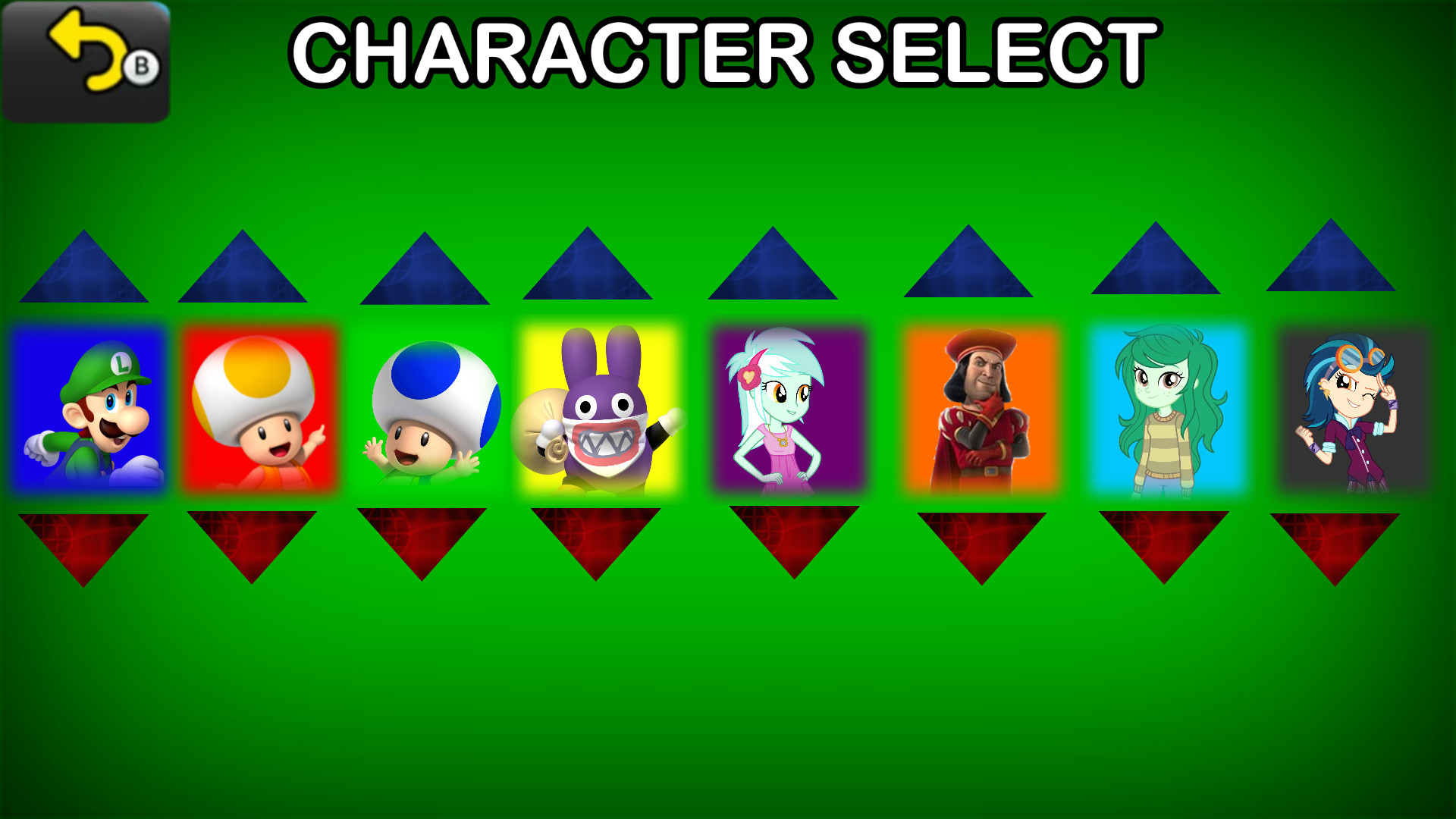 8 Players on New Mario U & New Luigi U Concept for New Super Mario Bros ...