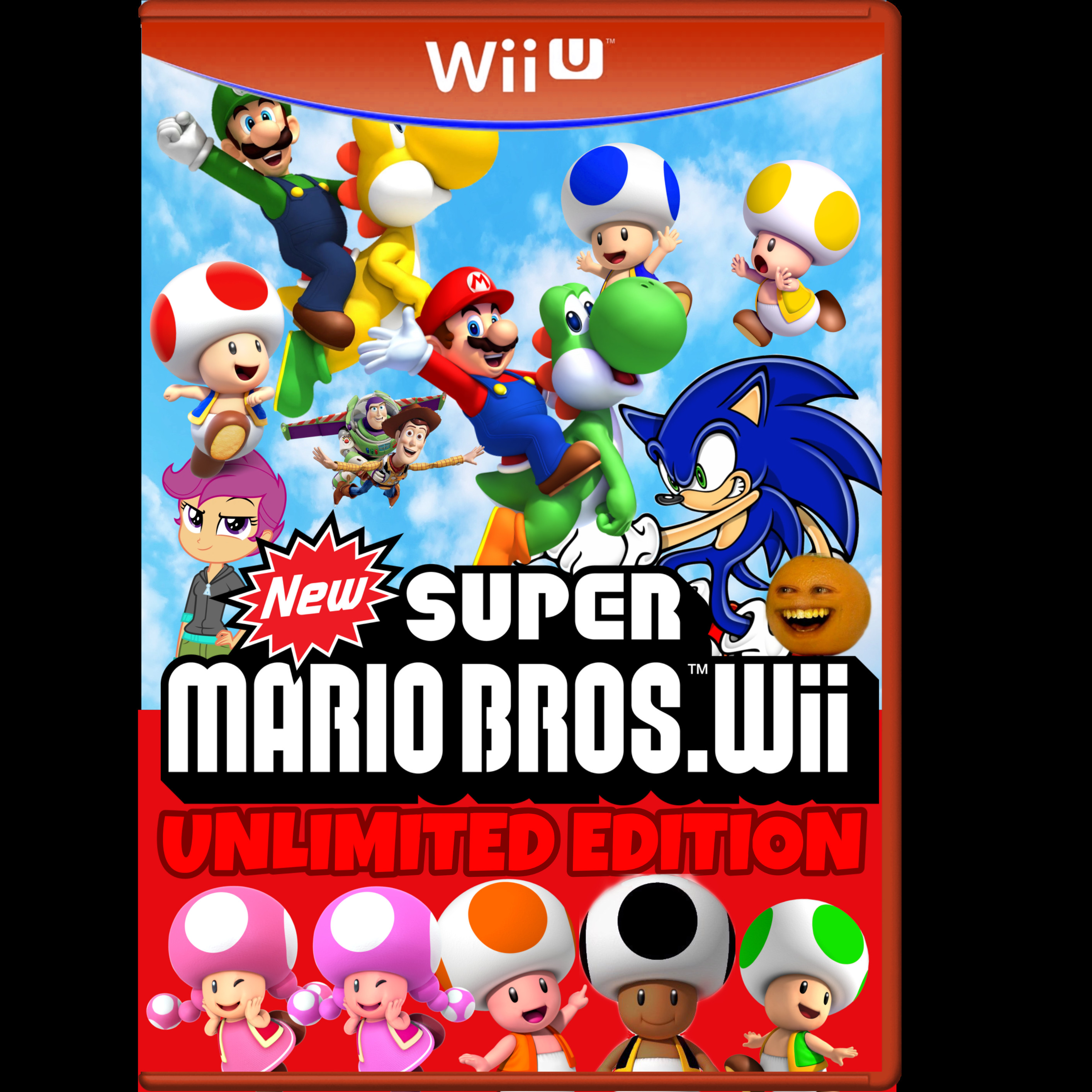 New Wii Unlimited Edition Poster Concept for New Super Mario Bros. Wii ...