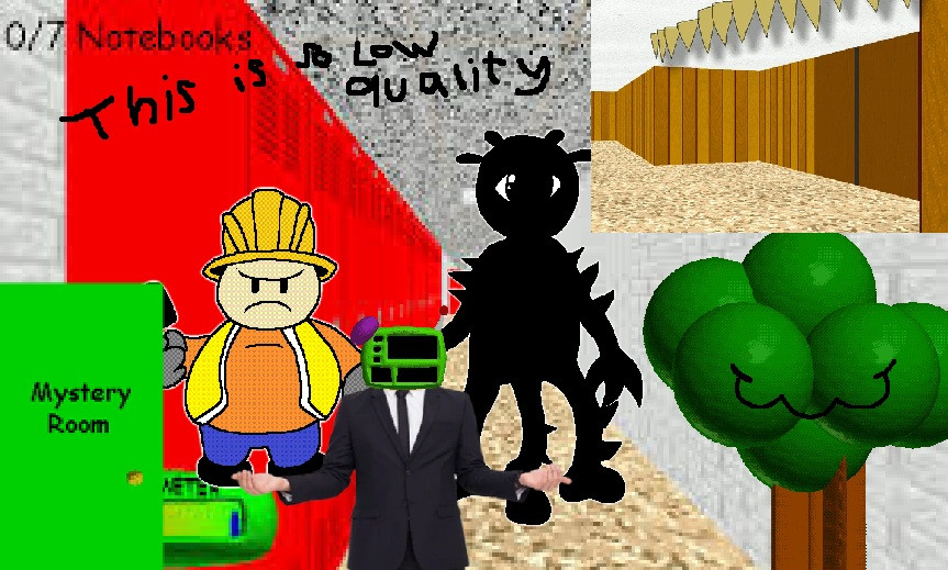 [SENSITIVE CONTENT] Baldi's Basics Experiments in PLUS? Concept for ...