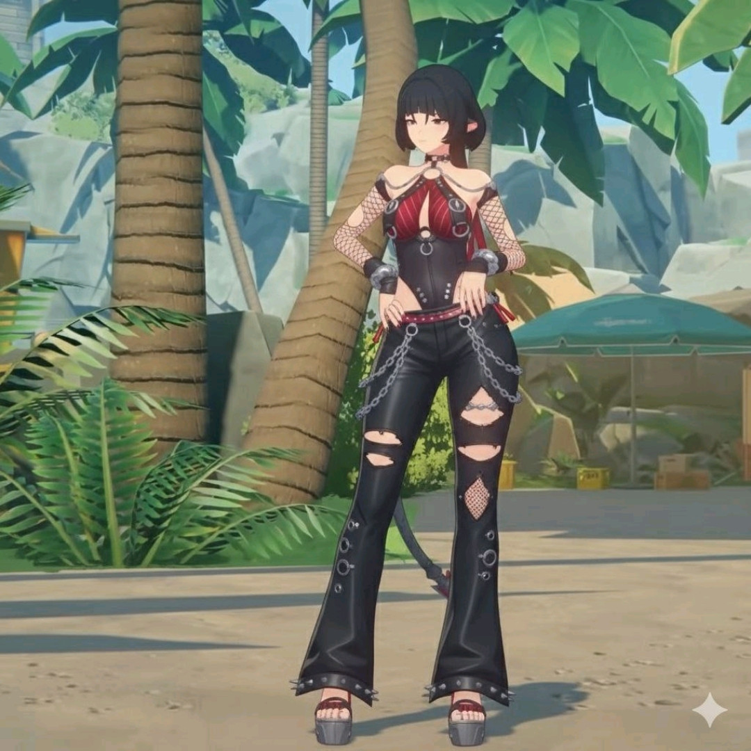 Jane Doe skin with pants Concept for Zenless Zone Zero | ZZZ Concepts