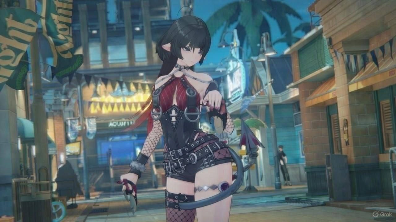 Jane Doe skin with pants Concept for Zenless Zone Zero | ZZZ Concepts