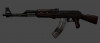 AK-47 (Low Poly) 3D Model
