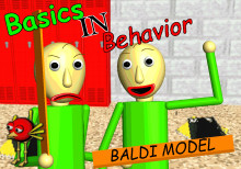Baldi's Basics Anim8or PACK! 3D Model