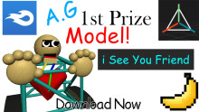 A.G BB+ STUDENT MODELS RELEASE (P3D) 3D Model