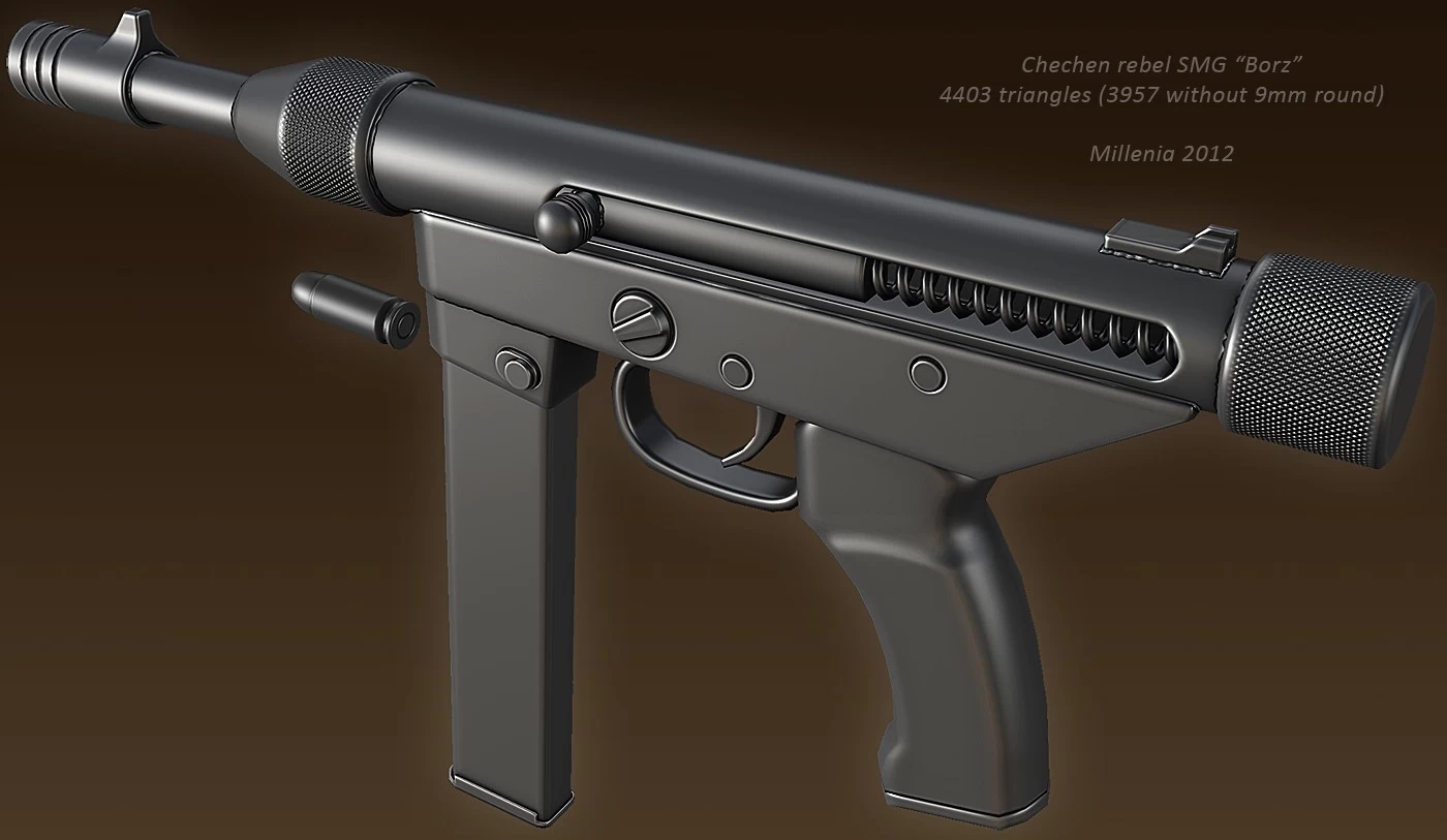 Borz Submachine Gun Improvised/homemade Borz Smg YouTube