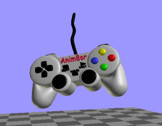 Baldi's Controller! (Anim8or) 3D Model