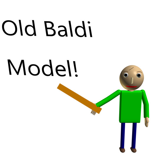 Old roblox Baldi! 3D Model