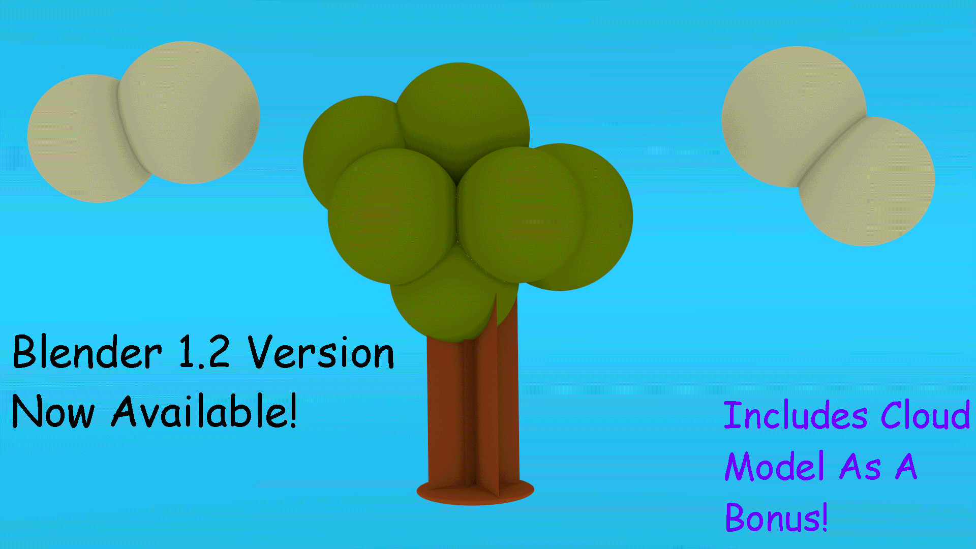 Accurate Baldi's Basics Tree Model (V1.3) 3D Model