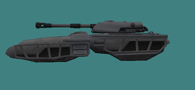 Tank lightning planetside 2 3D Model