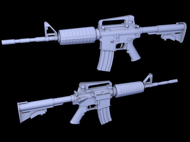 M4A1 [3D Models]