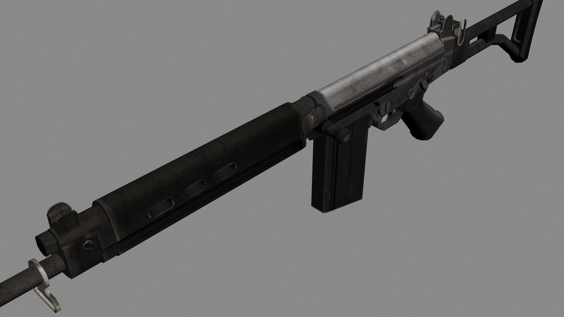 FAL Para Textured [3D Models]