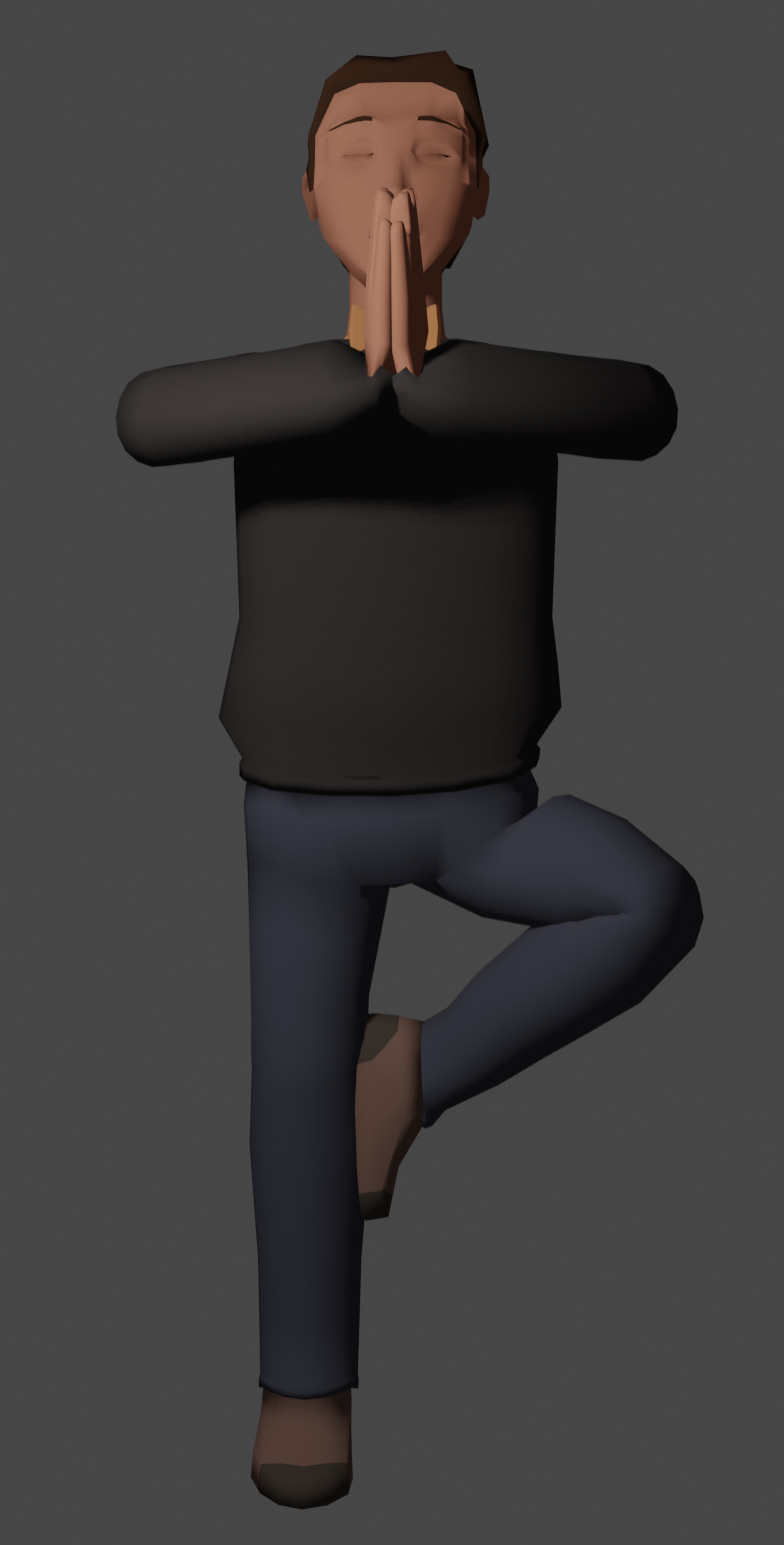 Principal of the Thing Animation Model 3D Model