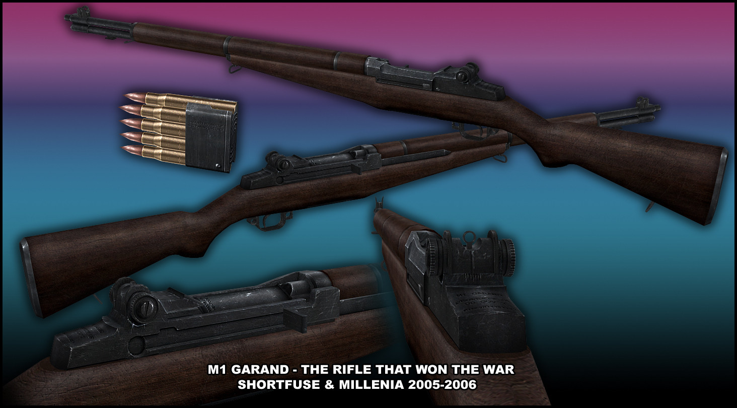 M1 Garand [3D Models]