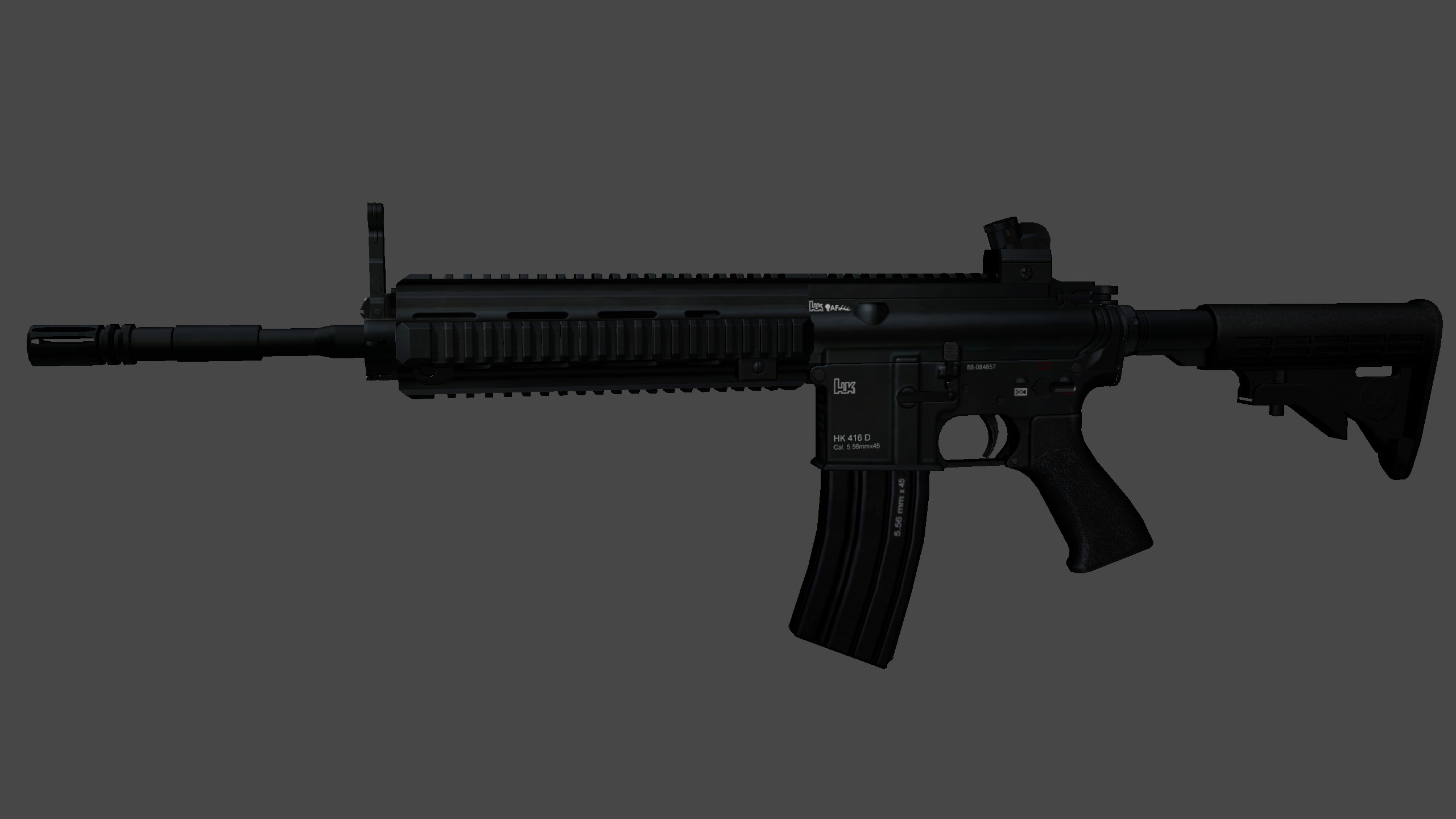 HK416 3D Model