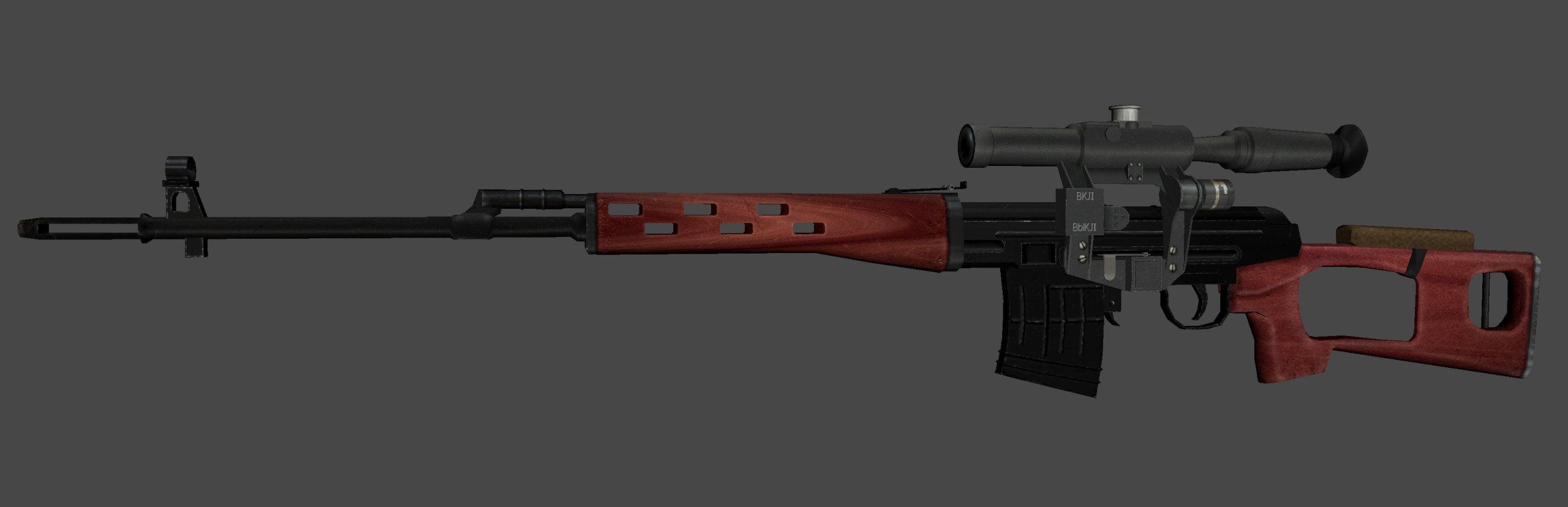 SVD 3D Model