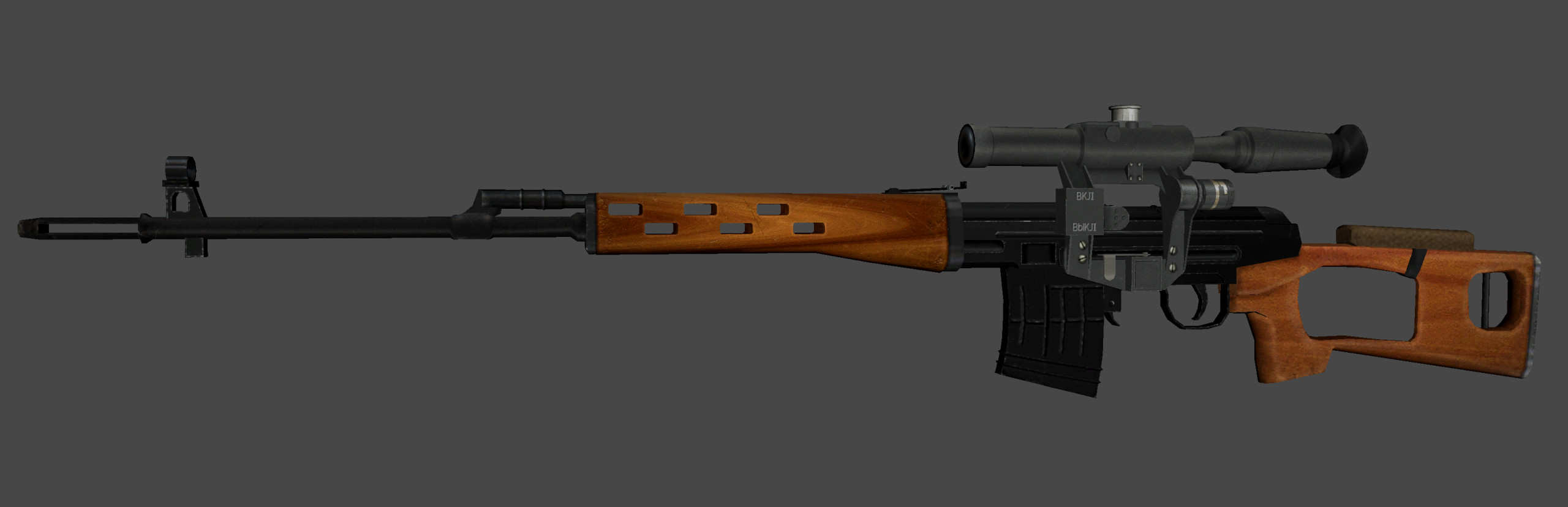 SVD 3D Model