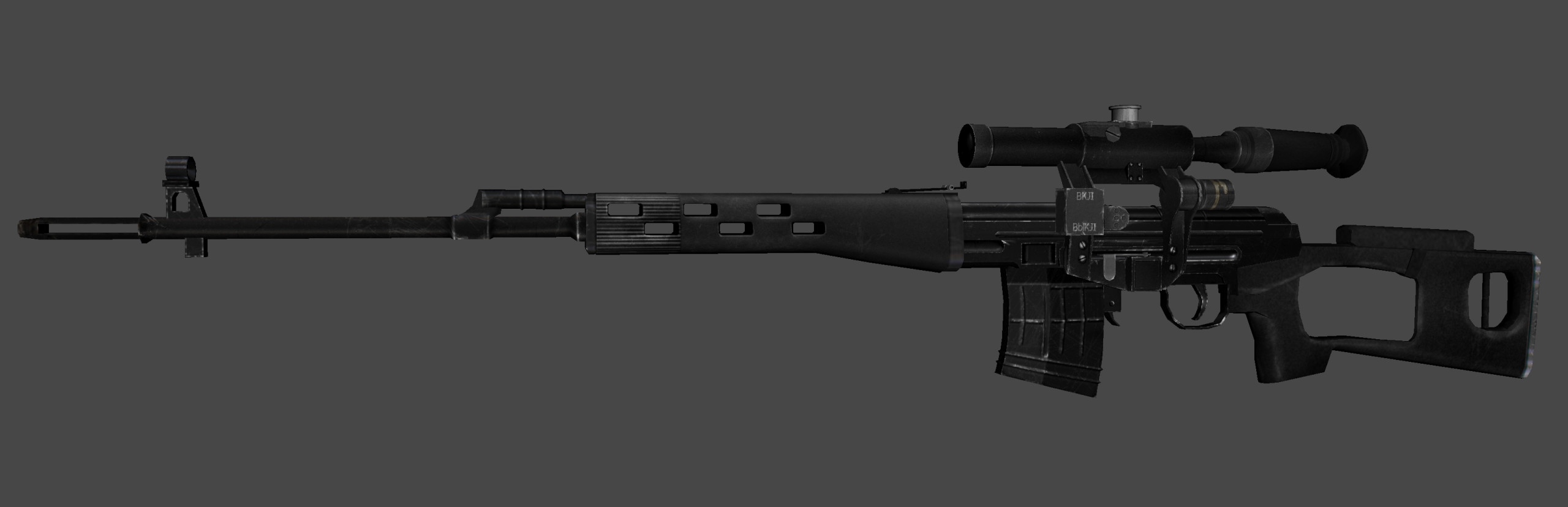 SVD 3D Model