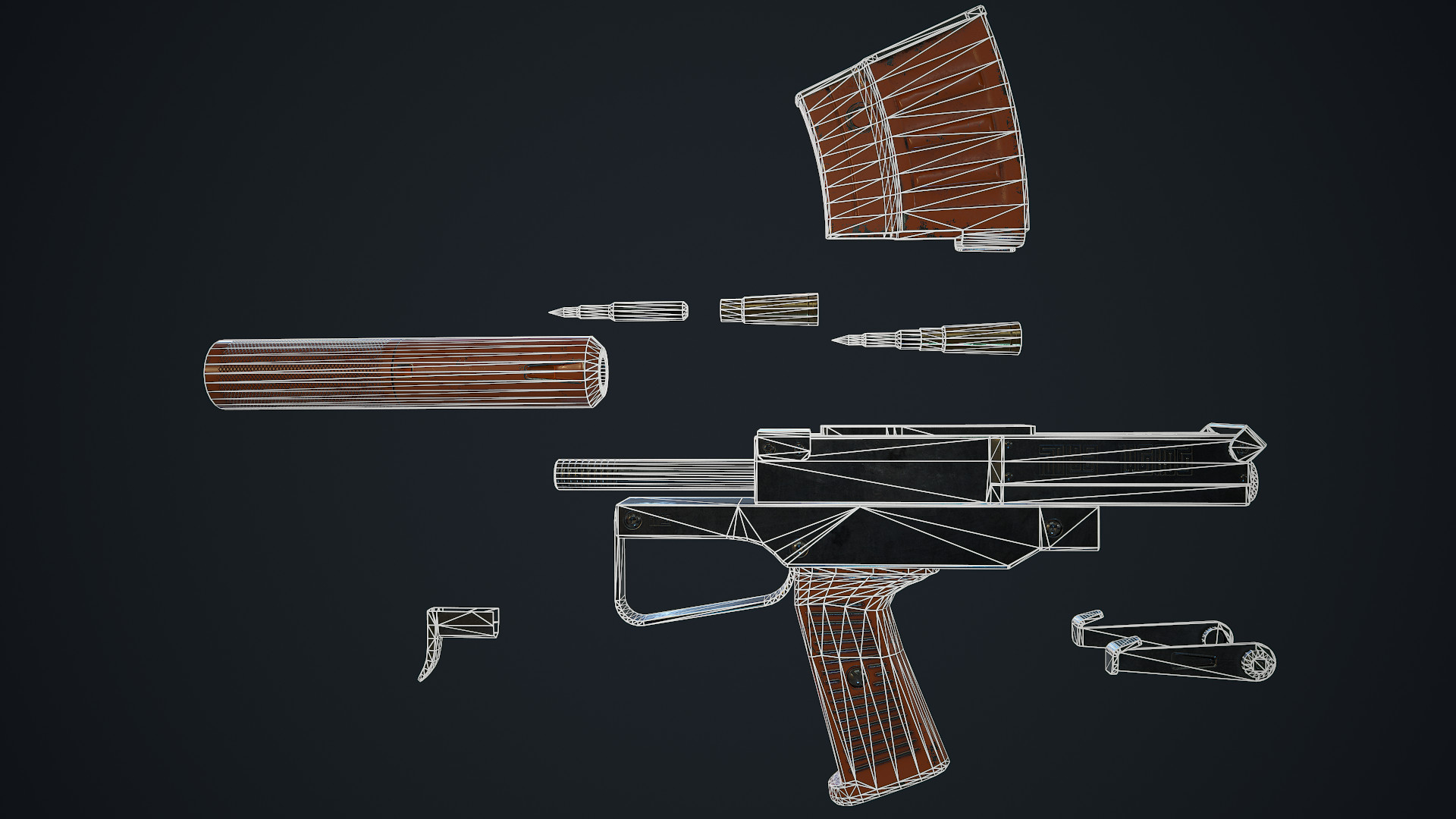 Silent Nail Gun [3D Models]