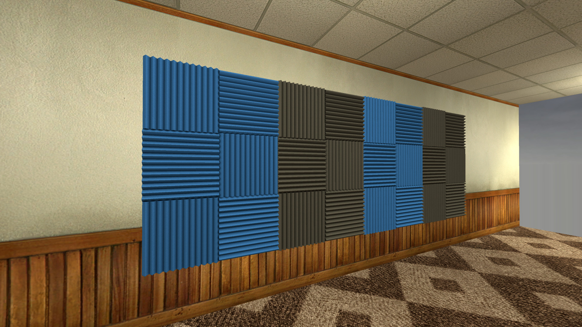 Sound Panels 3D Model