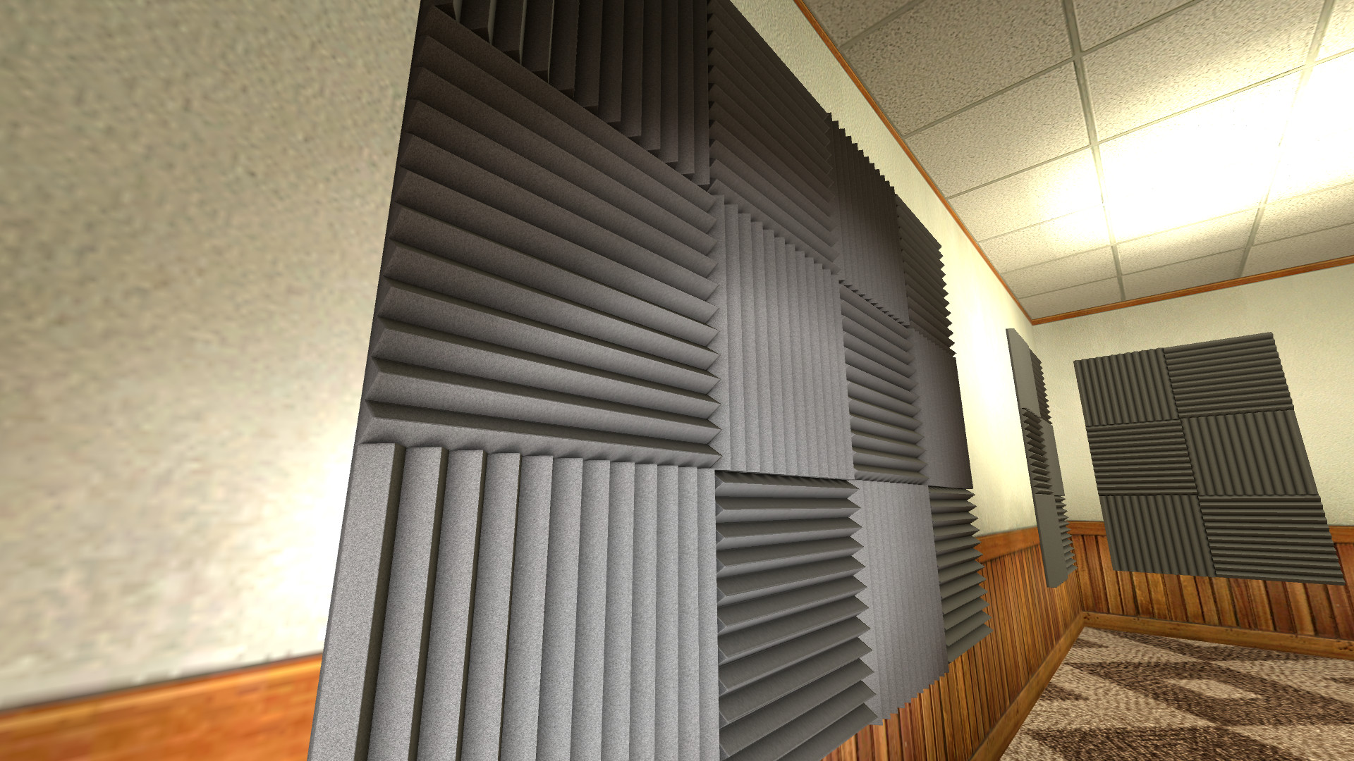 Sound Panels 3D Model