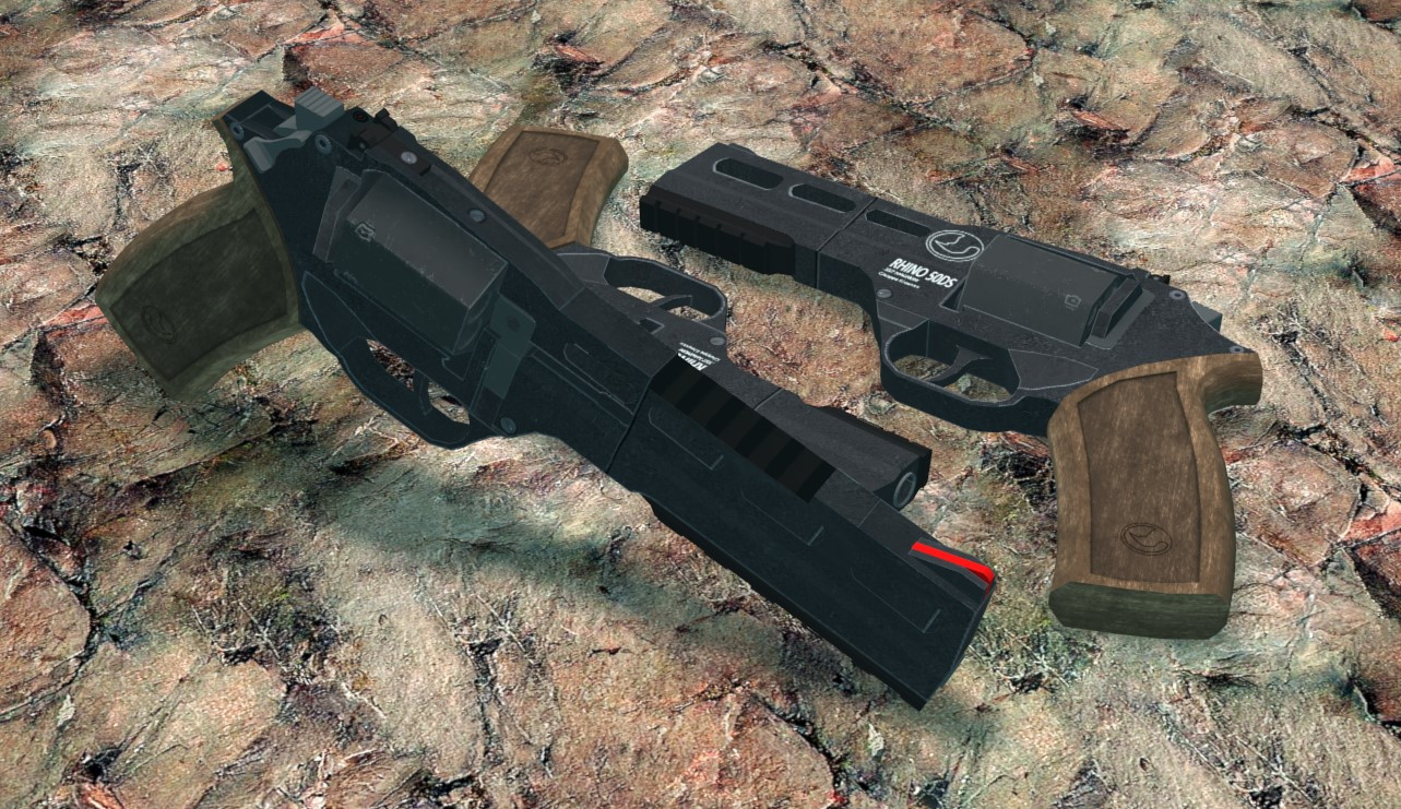 Chiappa Rhino 40DS/50DS/60DS [3D Models]