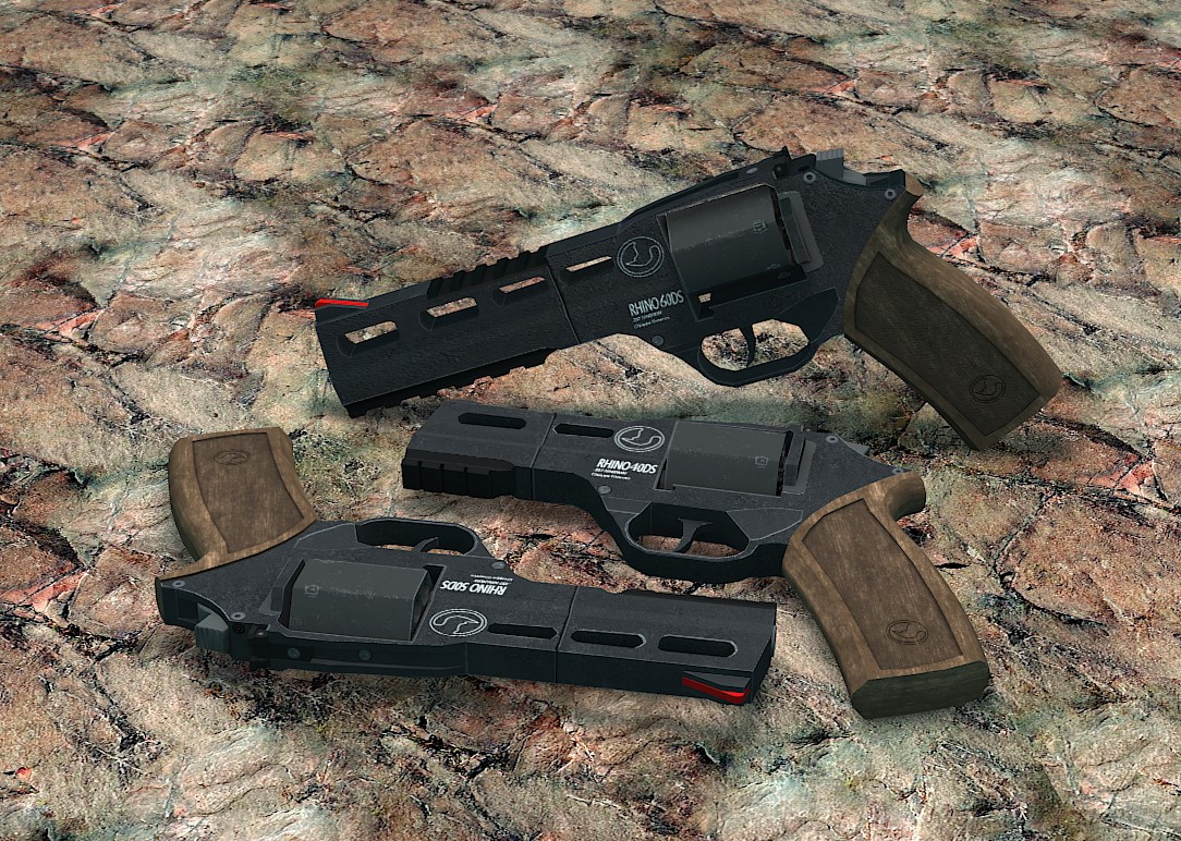 Chiappa Rhino 40DS/50DS/60DS [3D Models]
