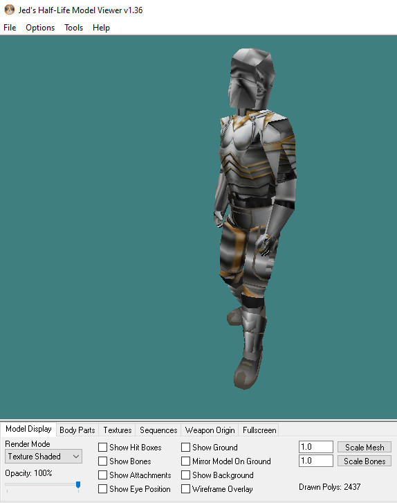 Everquest Classic Paladin [3D Models]