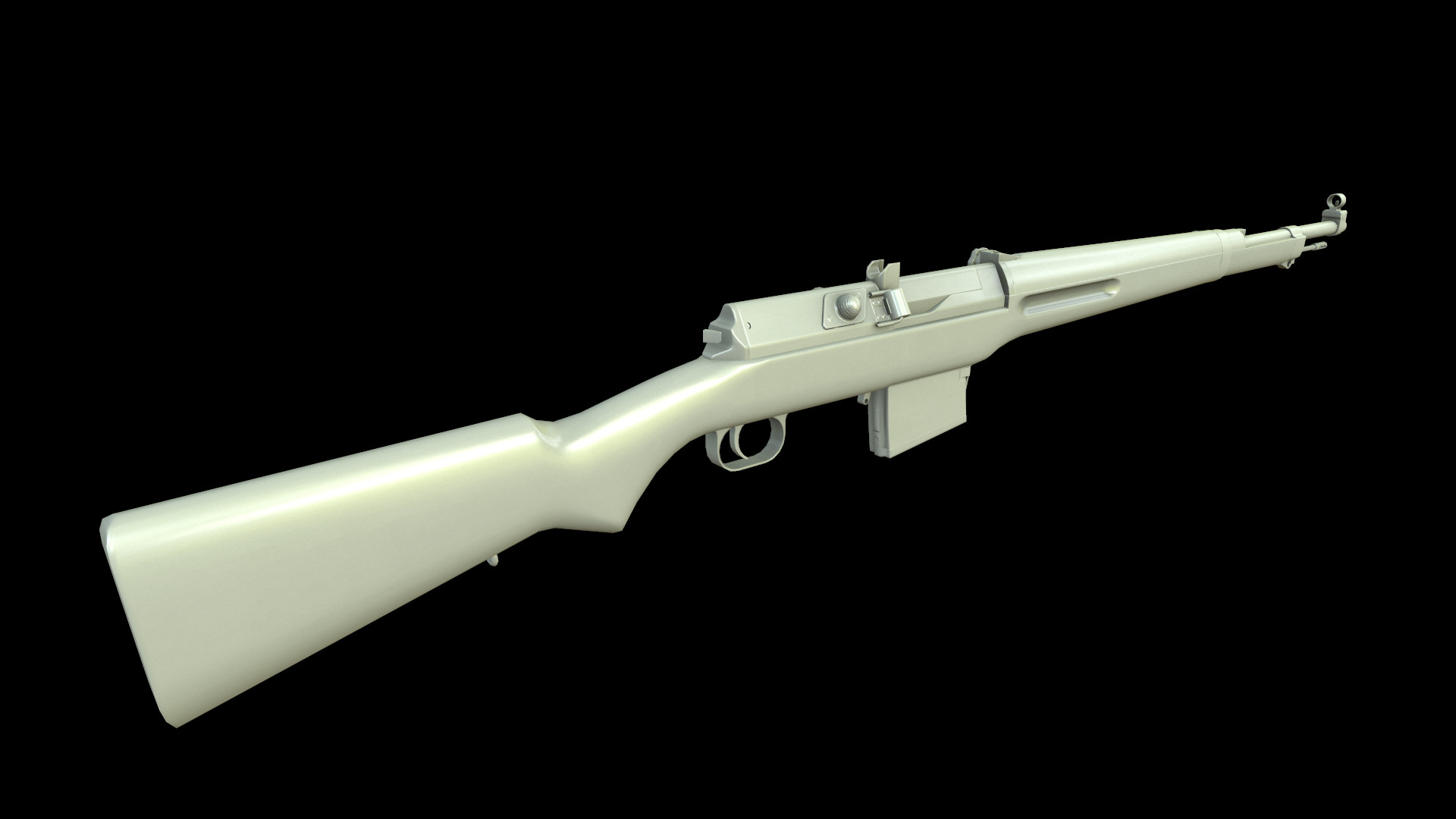AGM-42 Semi-auto rifle 3D Model
