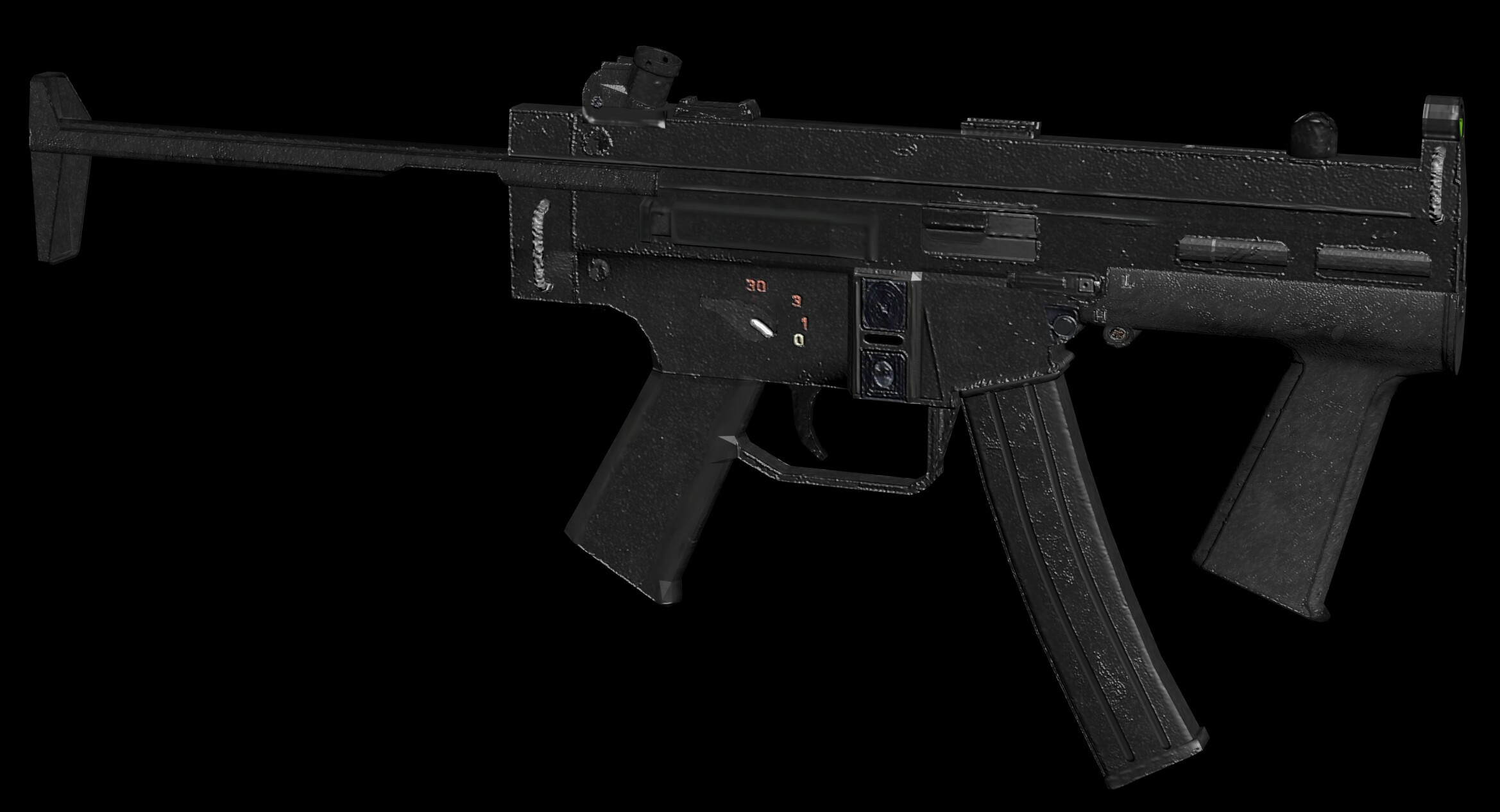 H&K SMG II [3D Models]