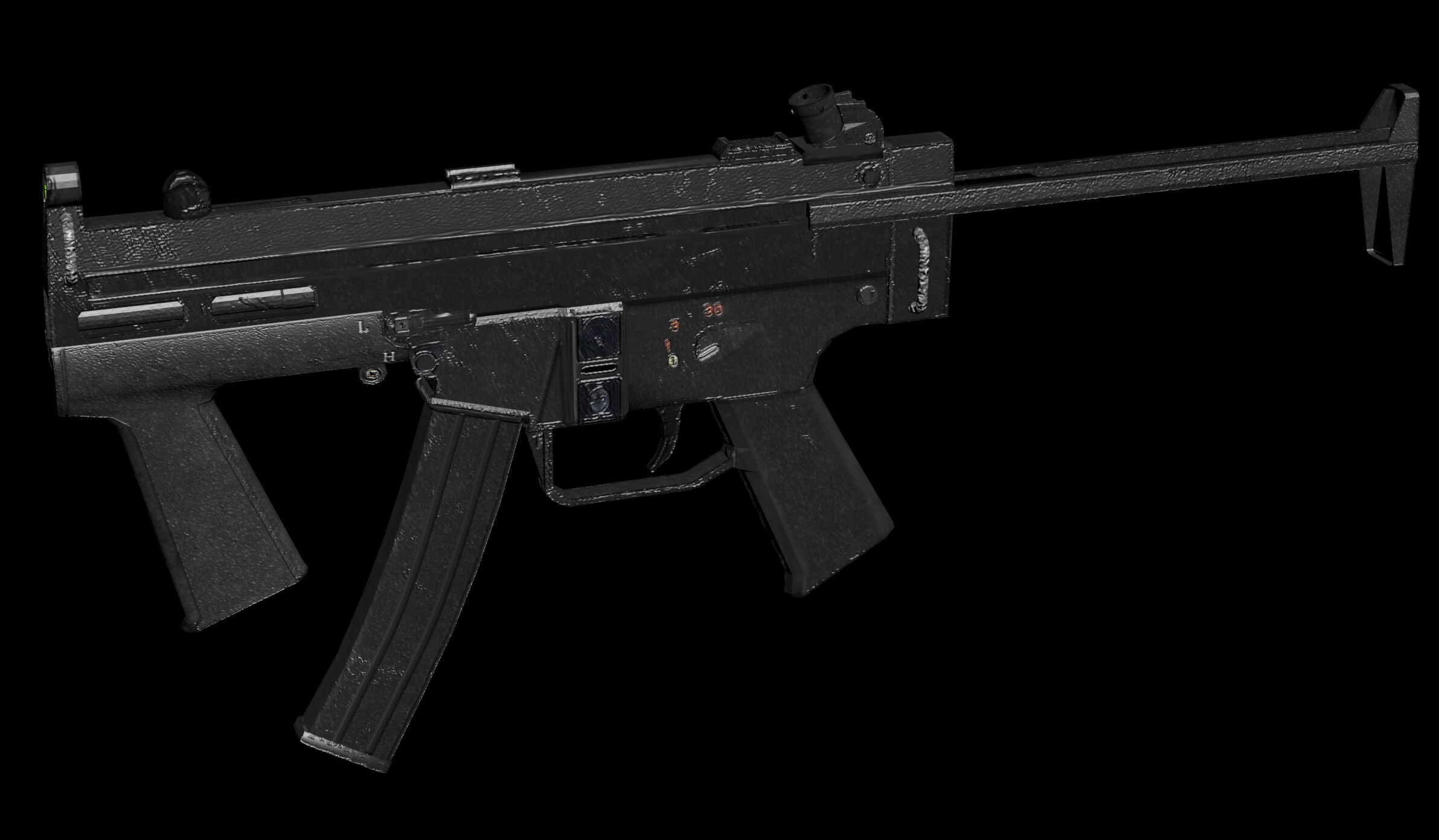 H&K SMG II [3D Models]