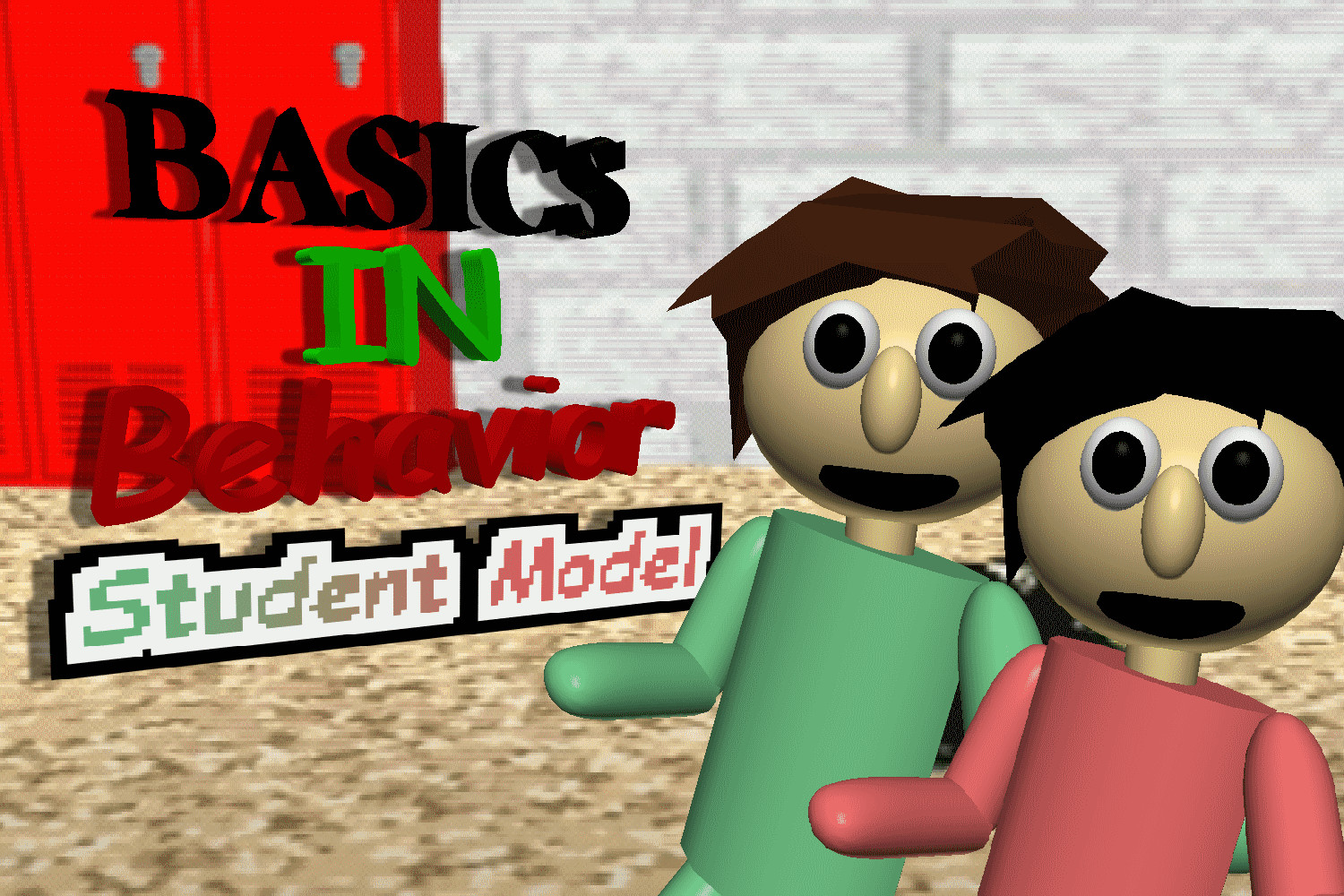 Baldi Student Model! [3D Models]