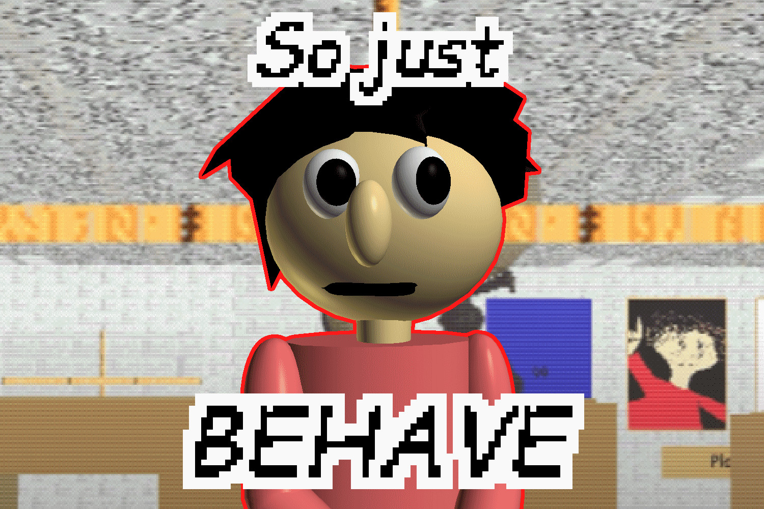 Baldi Student Model! [3D Models]