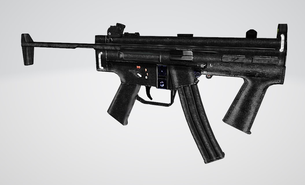 H&K SMG II [3D Models]