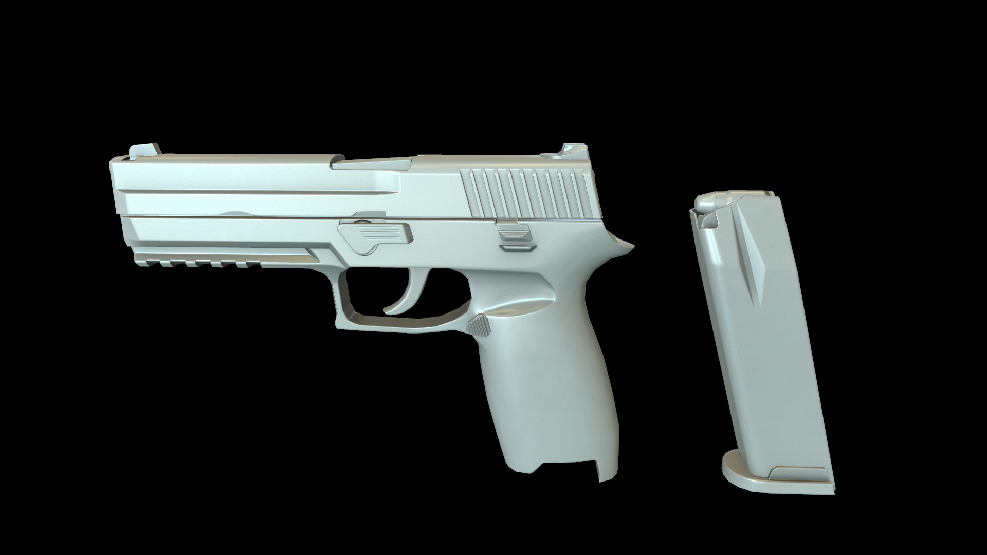 Sig P250 3D Model