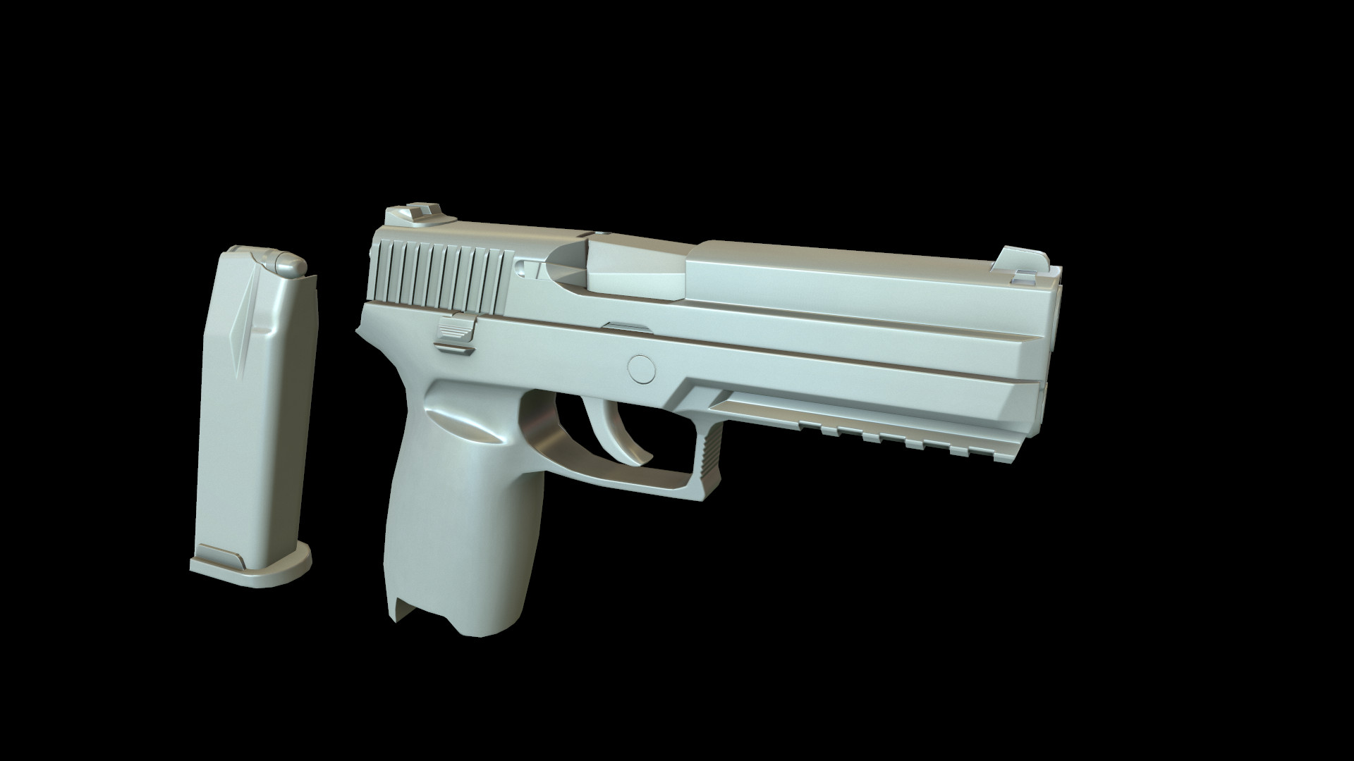 Sig P250 3D Model