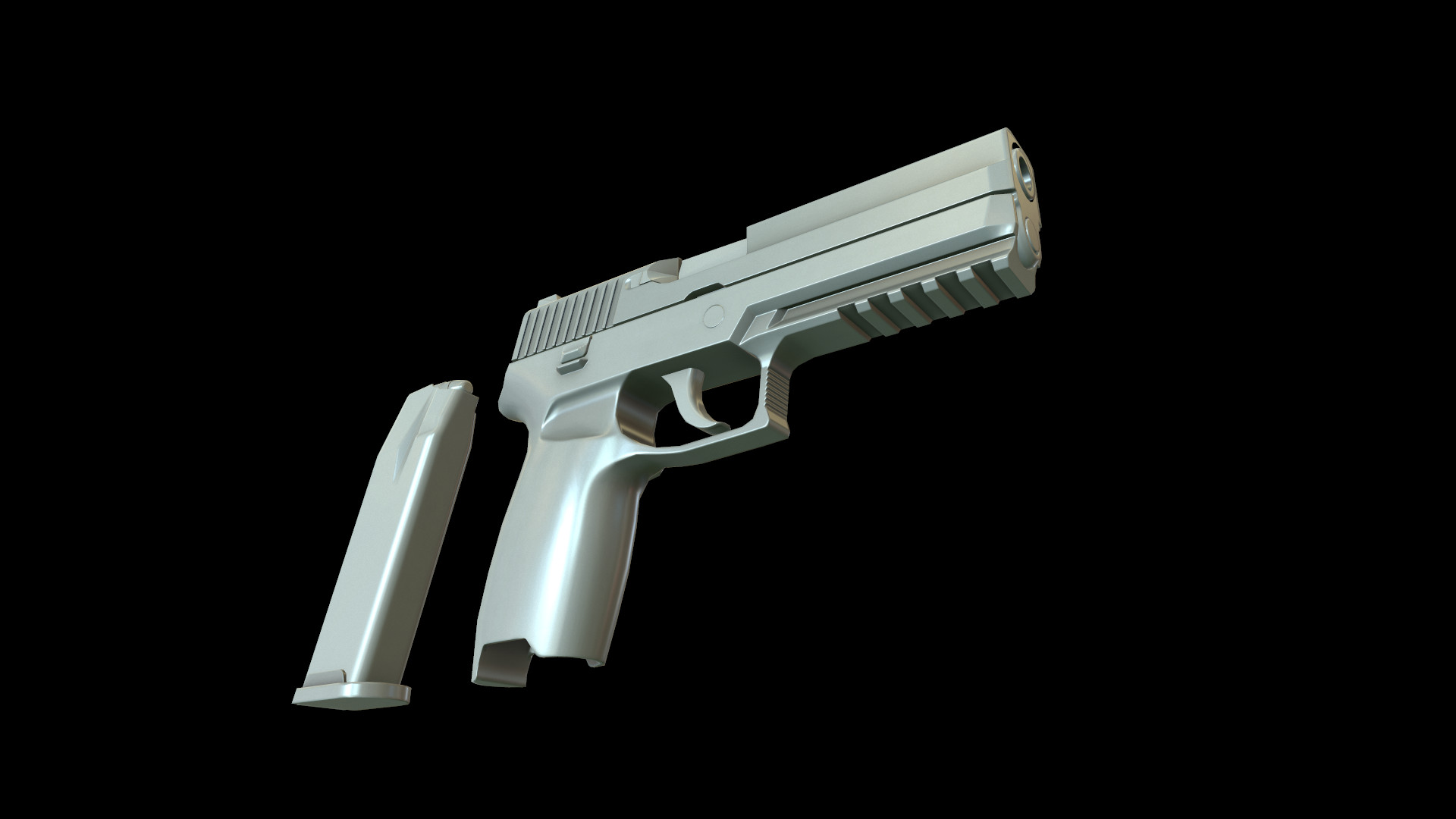 Sig P250 3D Model