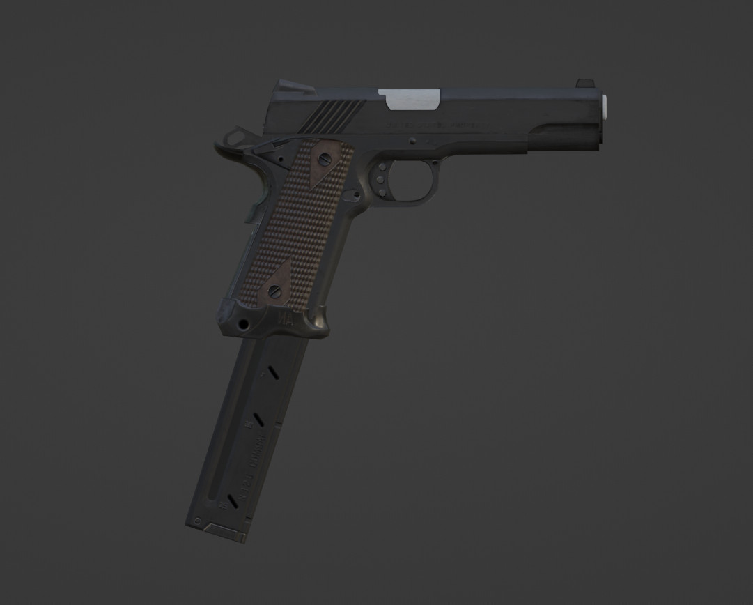 1911 (Bo3) 3D Model