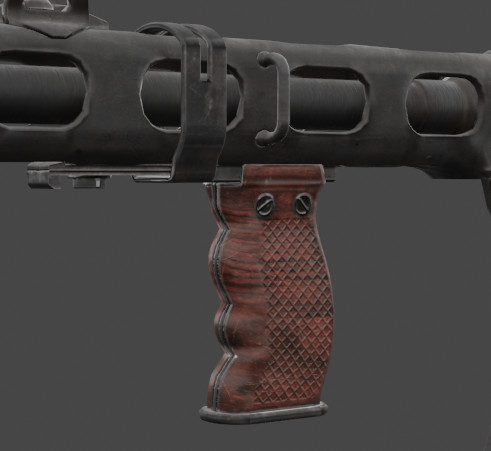 PPSH-41 3D Model