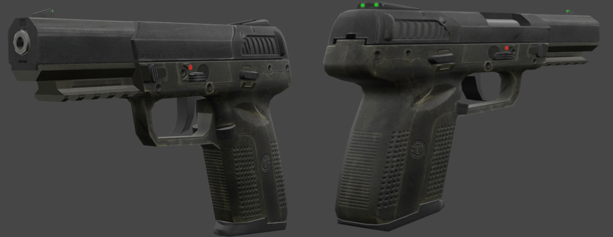 Five-Seven [3D Models]