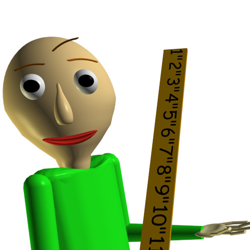 Theo's Paint 3D Baldi Model 3D Model