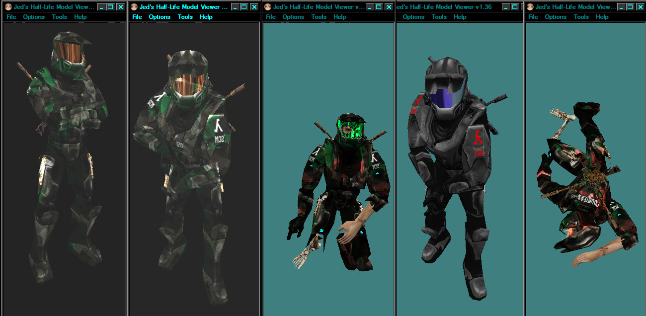 [SENSITIVE CONTENT] Sven Coop PacK Master Chief 3D Model