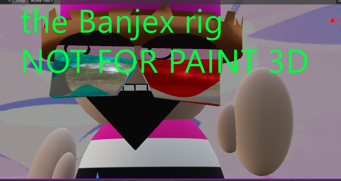 FNF Banjex Rig (not for paint 3D) [3D Models]