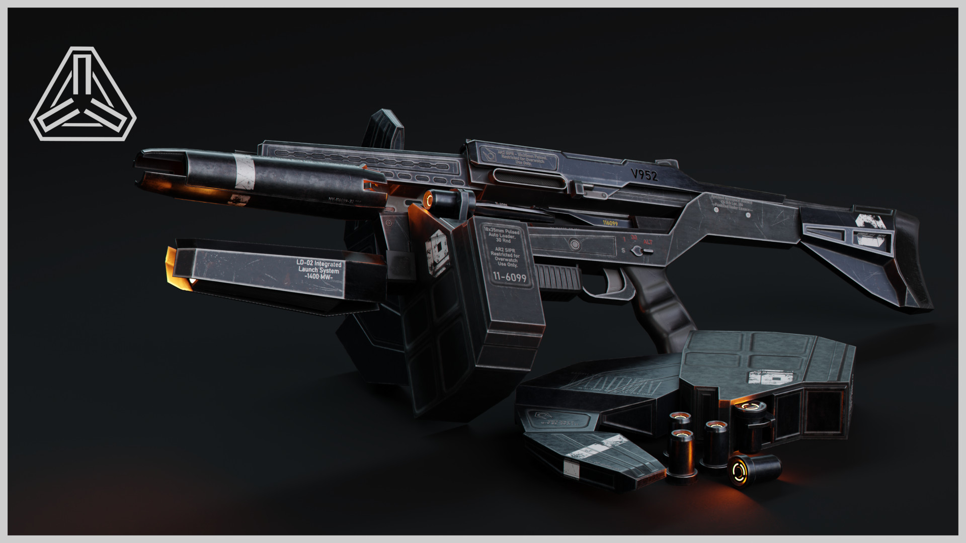 AR2 OSIPR Remake 3D Model